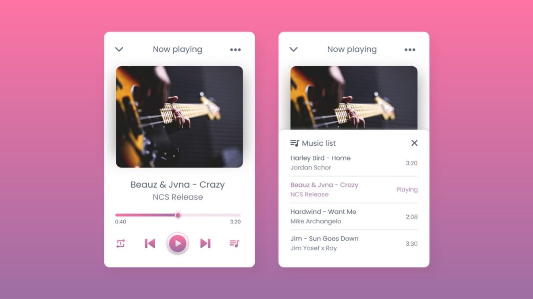Create Custom Music Player In Javascript