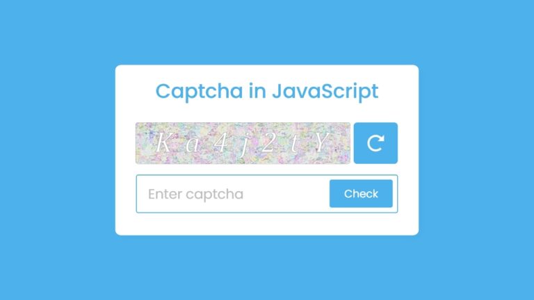 Create Custom Captcha in HTML CSS & JavaScript Create Custom Captcha in HTML CSS & JavaScript