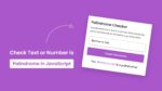 Palindrome Checker in HTML CSS & JavaScript