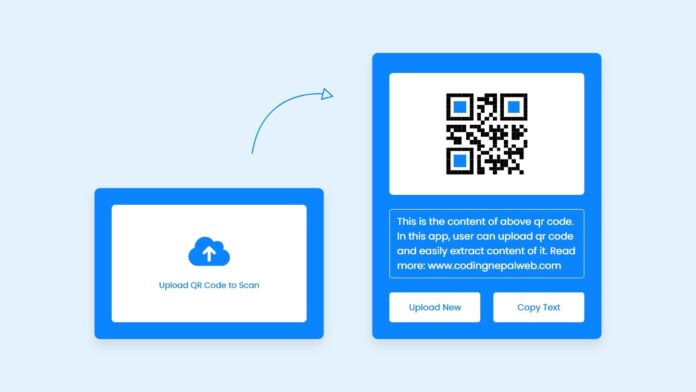 Qr Code Scanner Or Reader In Html Css And Javascript 0480
