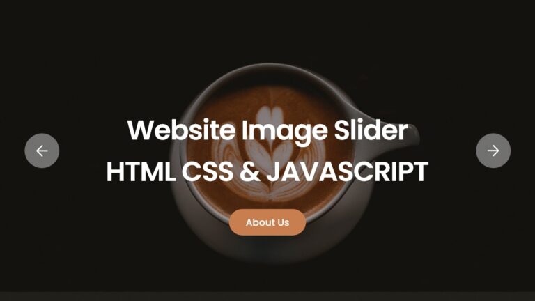Website Image Slider In Html Css And Javascript Swiperjs