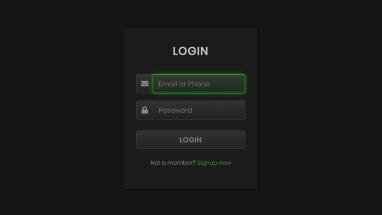 30+ Free Login & Registration Form Templates in HTML & CSS