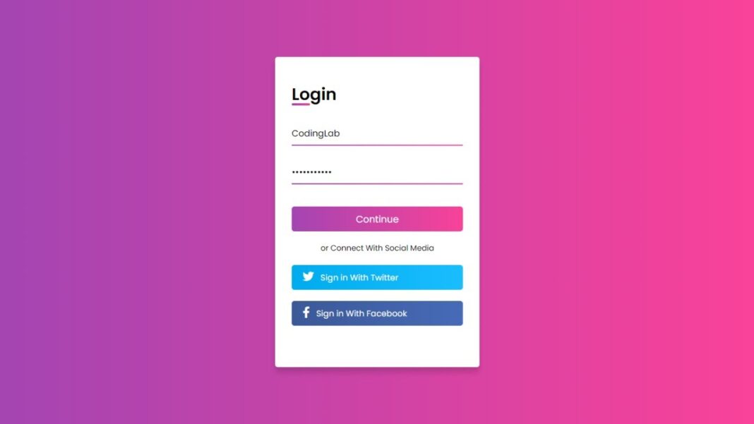 30+ Free Login & Registration Form Templates in HTML & CSS