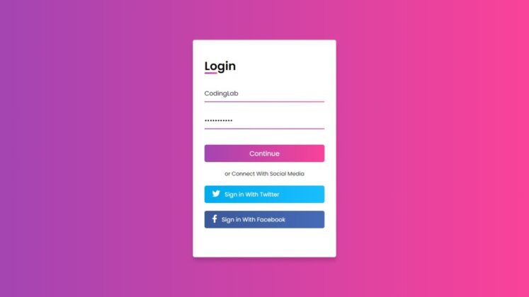 30+ Free Login & Registration Form Templates in HTML & CSS