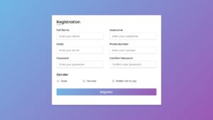 30+ Free Login & Registration Form Templates in HTML & CSS