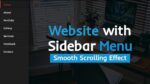 Top 15+ Sidebar Menu Templates in HTML CSS & JavaScript