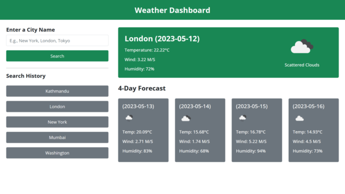 Create Weather App In Html Bootstrap And Javascript 1508