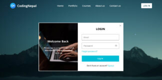 HTML and CSS - CodingNepal