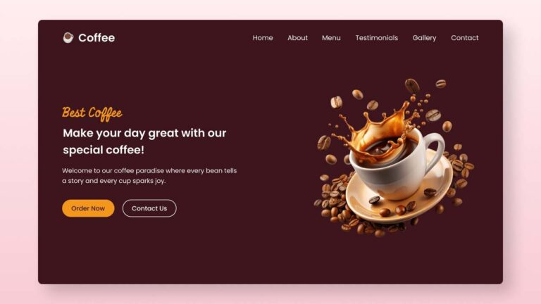10+ Website Templates Design in HTML CSS and JavaScript