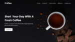 Create A Responsive Coffee Website in HTML and CSS