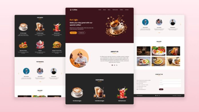 ☕ Create A Responsive Coffee Website In Html Css And Javascript