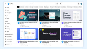 Create A YouTube Homepage Clone in ReactJS and Tailwind CSS