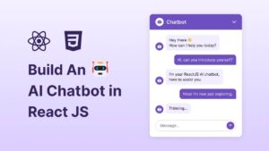 Build an AI Chatbot in React JS & CSS | Step-By-Step Guide